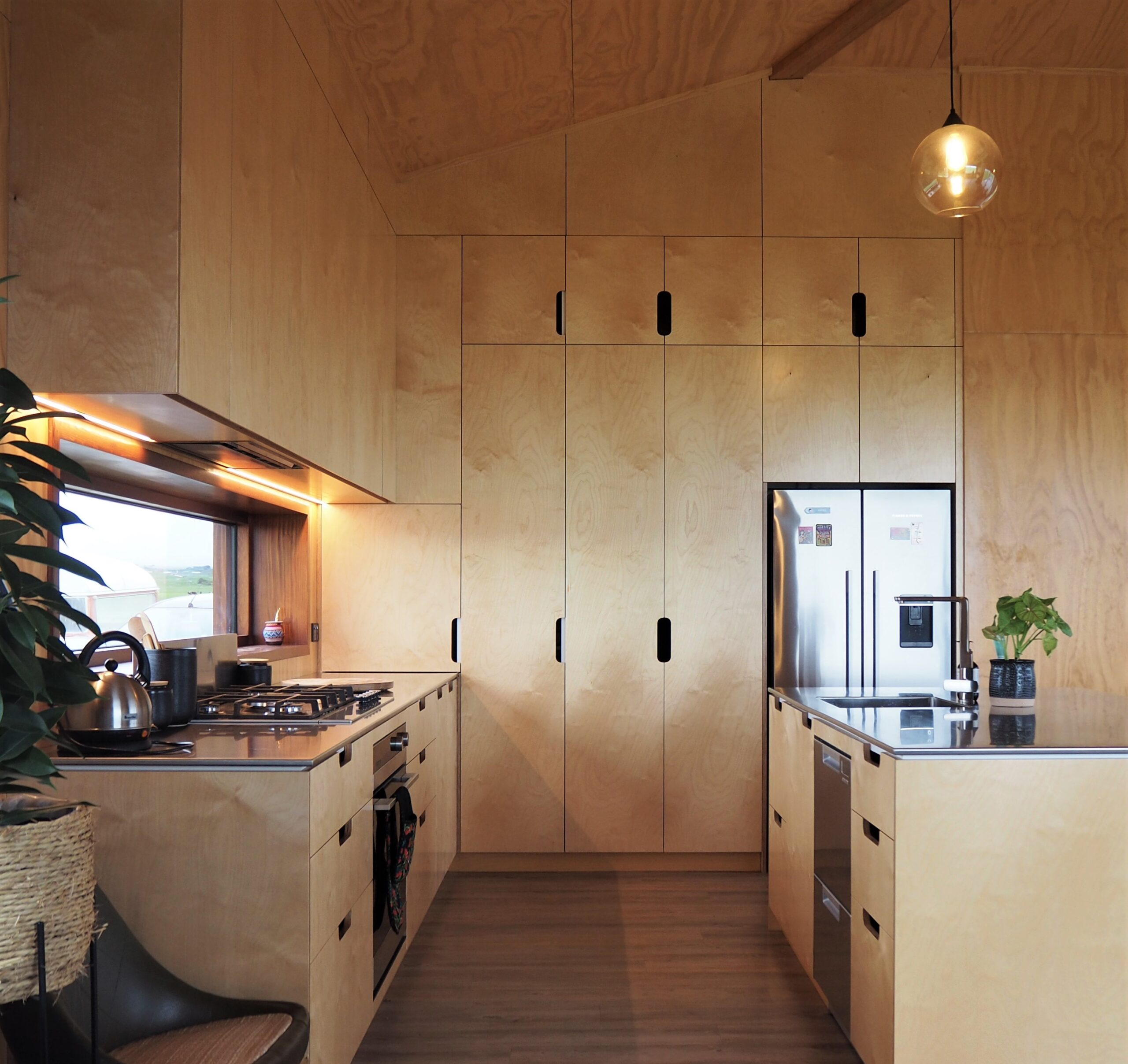 Taranaki West Coast Bach - Kitchen In